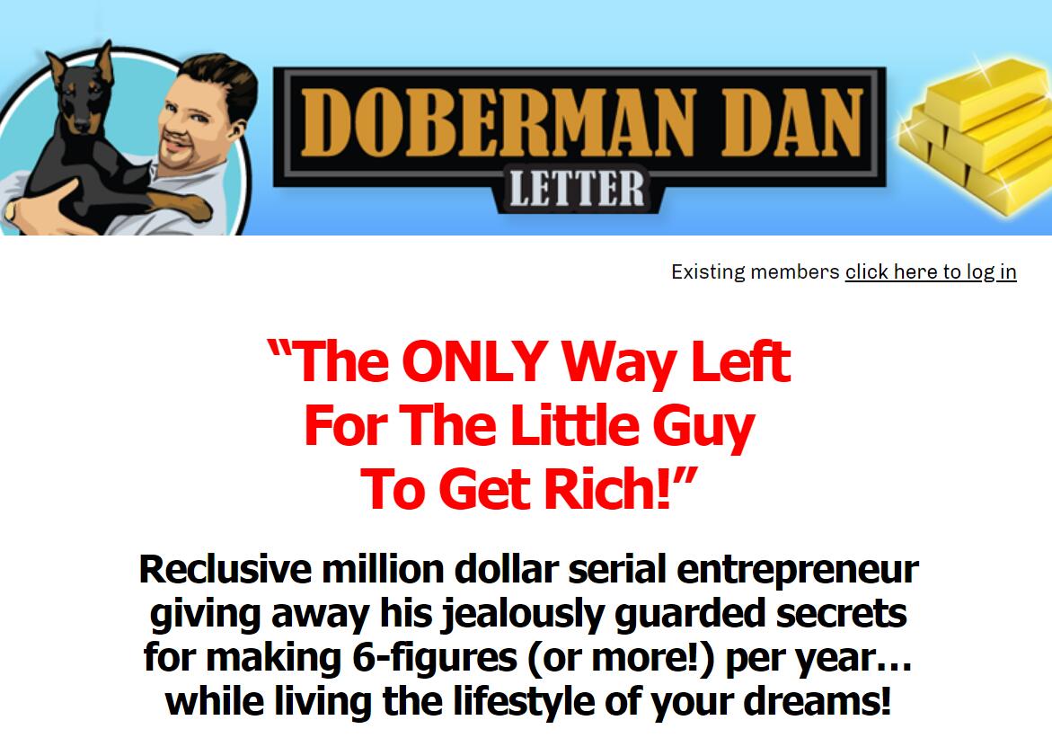 分享我最有效的赚钱秘诀！（The Doberman Dan Letter ） – 跨境电商之家(未授权)